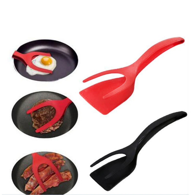 Non Stick 2 In 1 Pancake Spatula French Fries – Noveldec